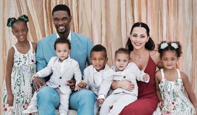 Chris Bosh is Married to Wife: Adrienne Williams Bosh. 5 kids ...