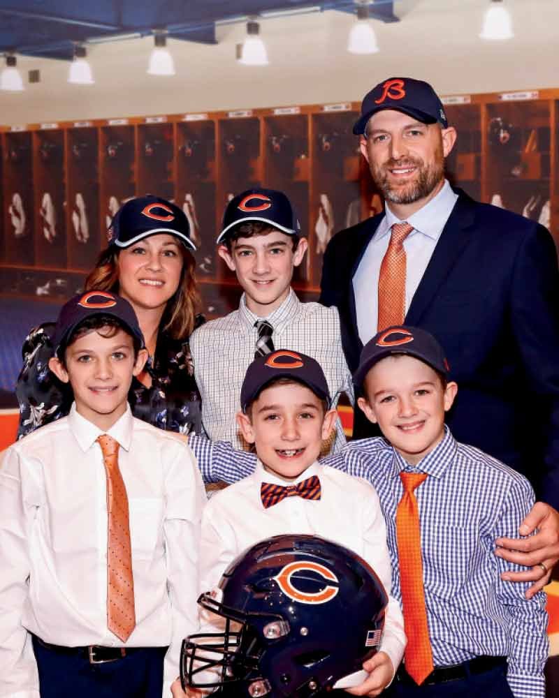 Matt Nagy is Married to Wife: Stacey Nagy. Kids. - wifebio.com